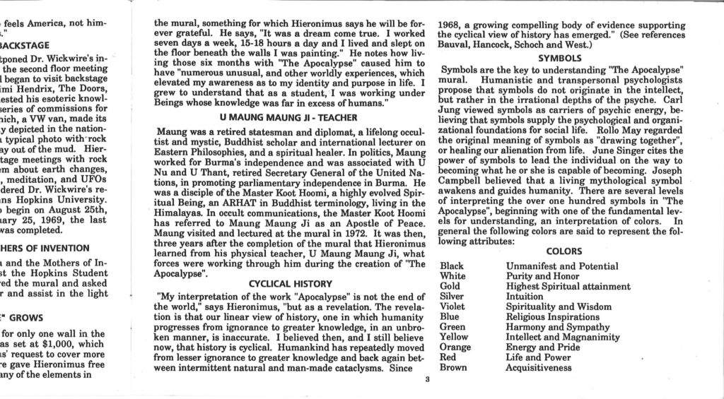 “The Apocalypse” Mural Guide – Hieronimus & Co.